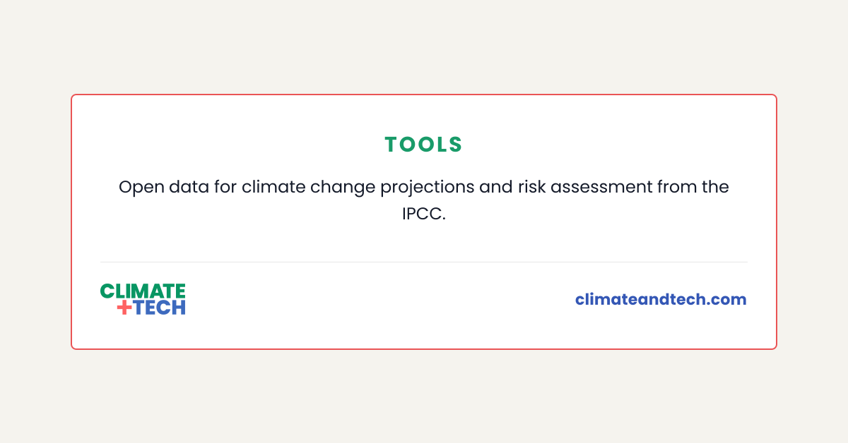 IPCC Interactive Atlas: Open Data Platform for Climate Change ...